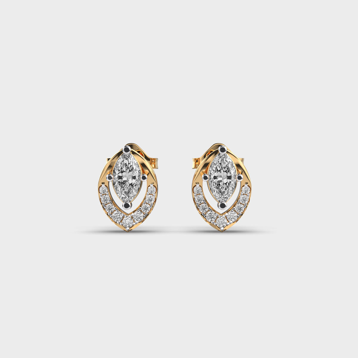 Infinity Glow Diamond Studs Jewelbox