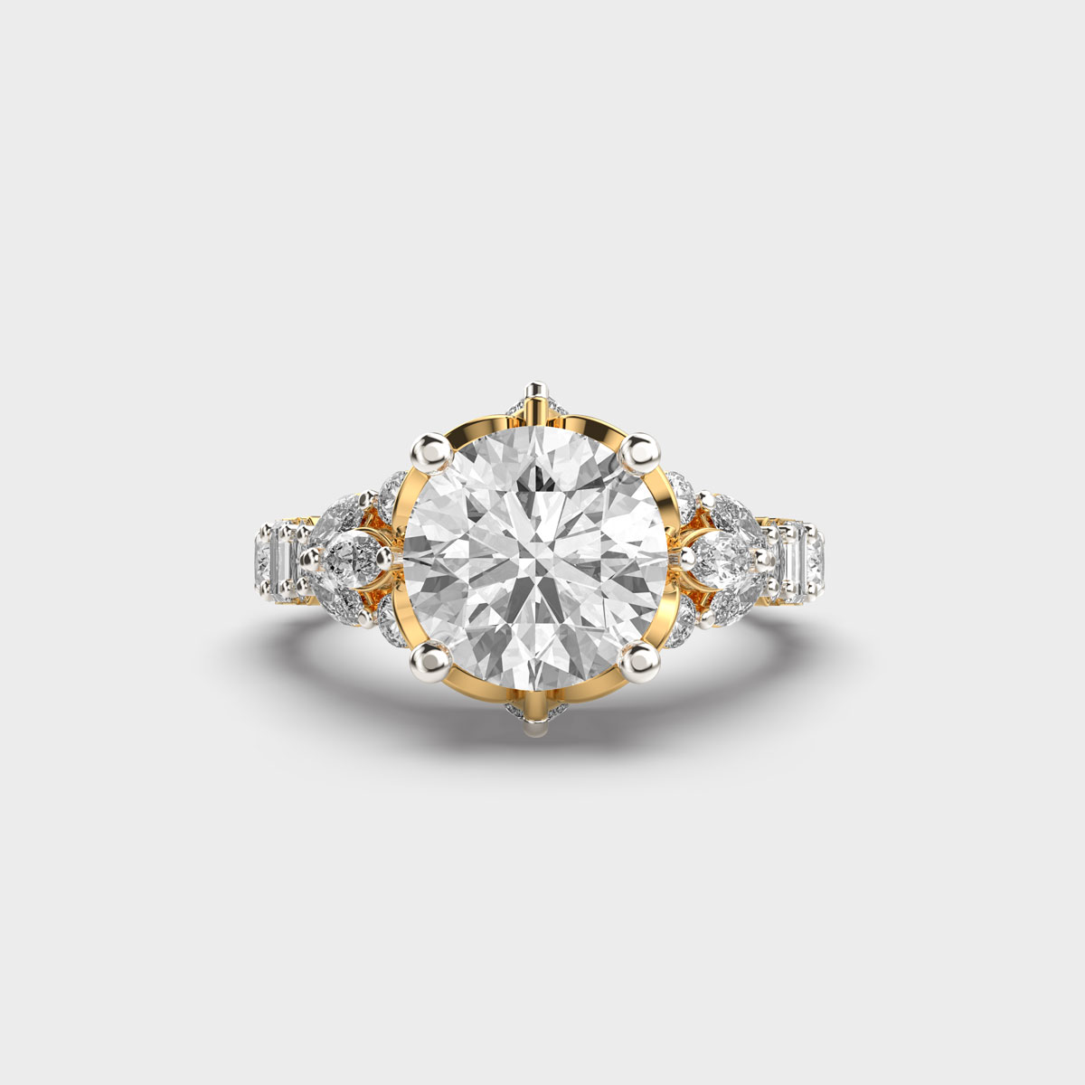 Buy Luminous Bond Diamond Ring Online | Jewelbox