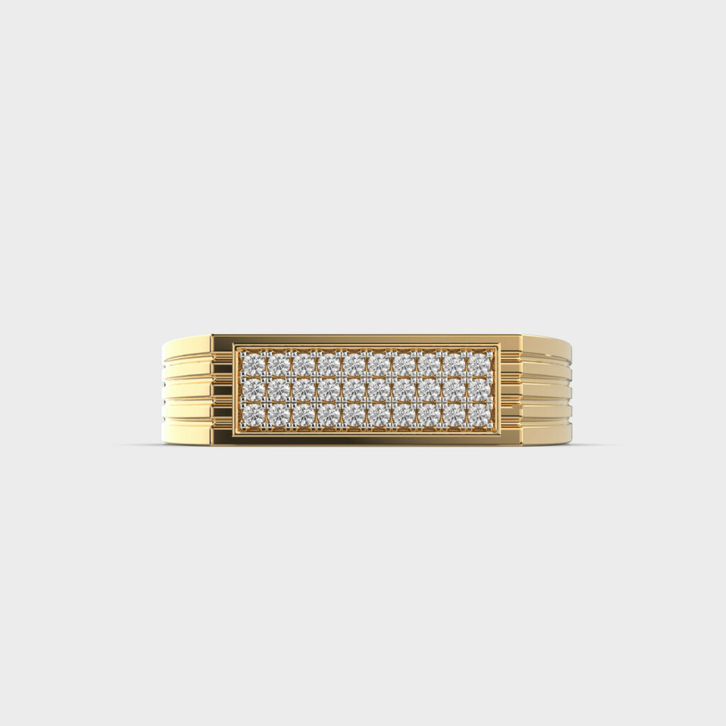 Buy Echo Trace Men's Diamond Ring At Jewelbox